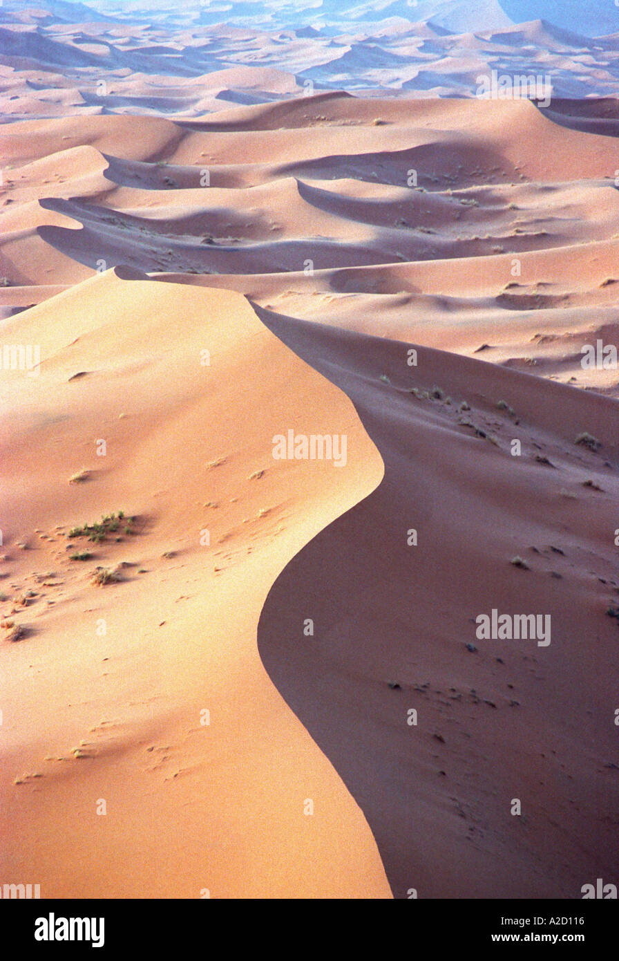 Erg Chebbi Sand Dunes in Moroccan Sahara Stock Photo - Alamy