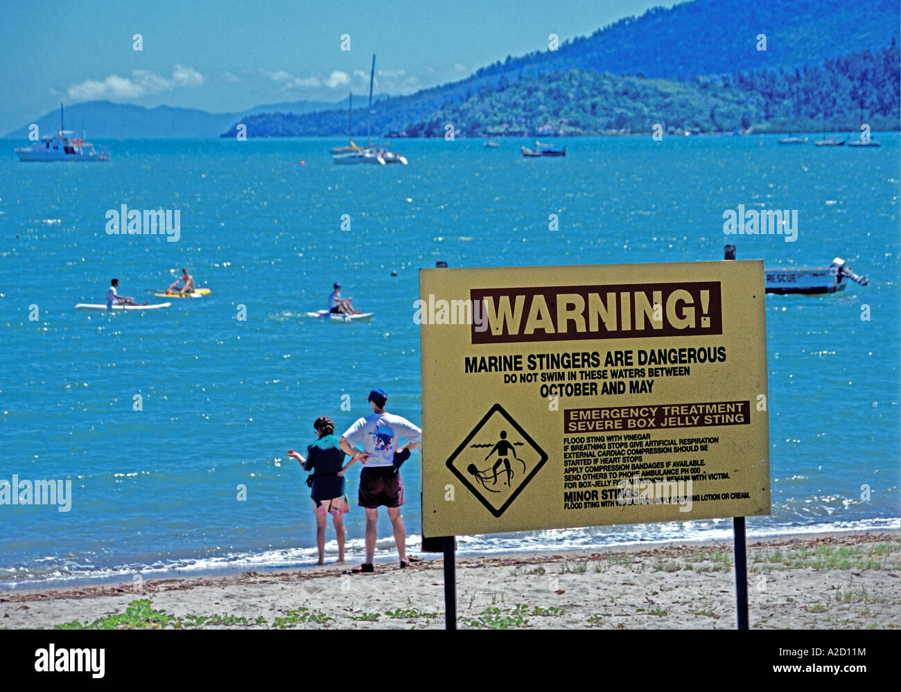 Sign Queensland Australia Stock Photo - Alamy
