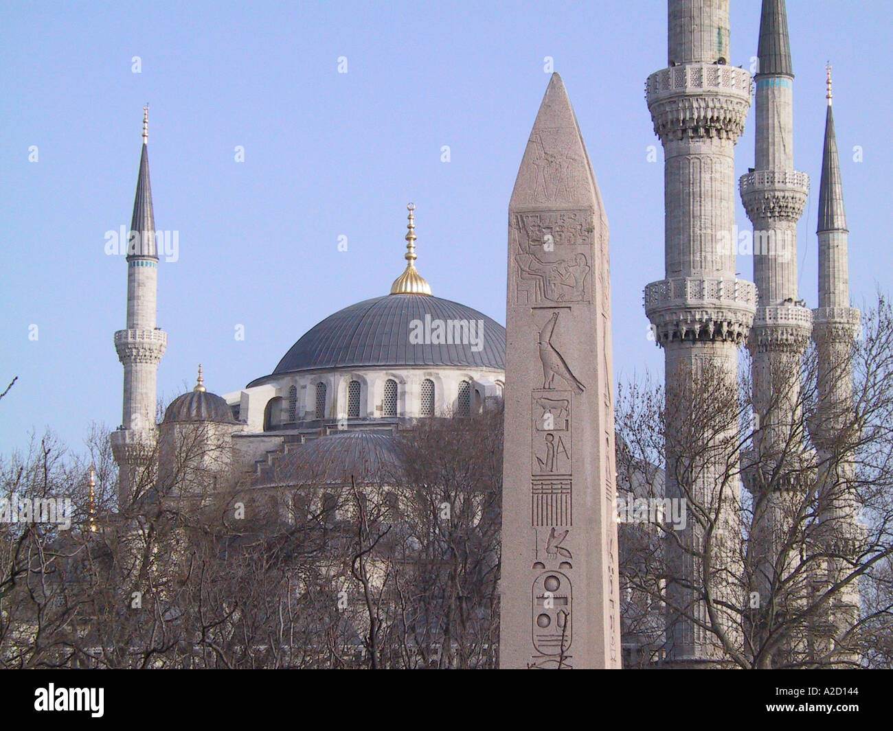 Egyptian Obelisk built in 1500 BC brought from Luxor by Emperor ...