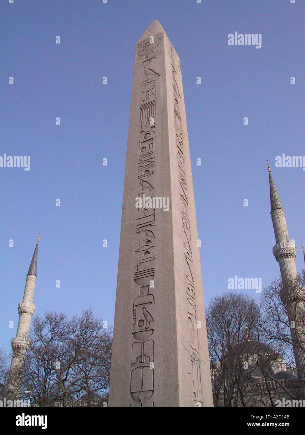 Egyptian Obelisk built in 1500 BC brought from Luxor by Emperor ...