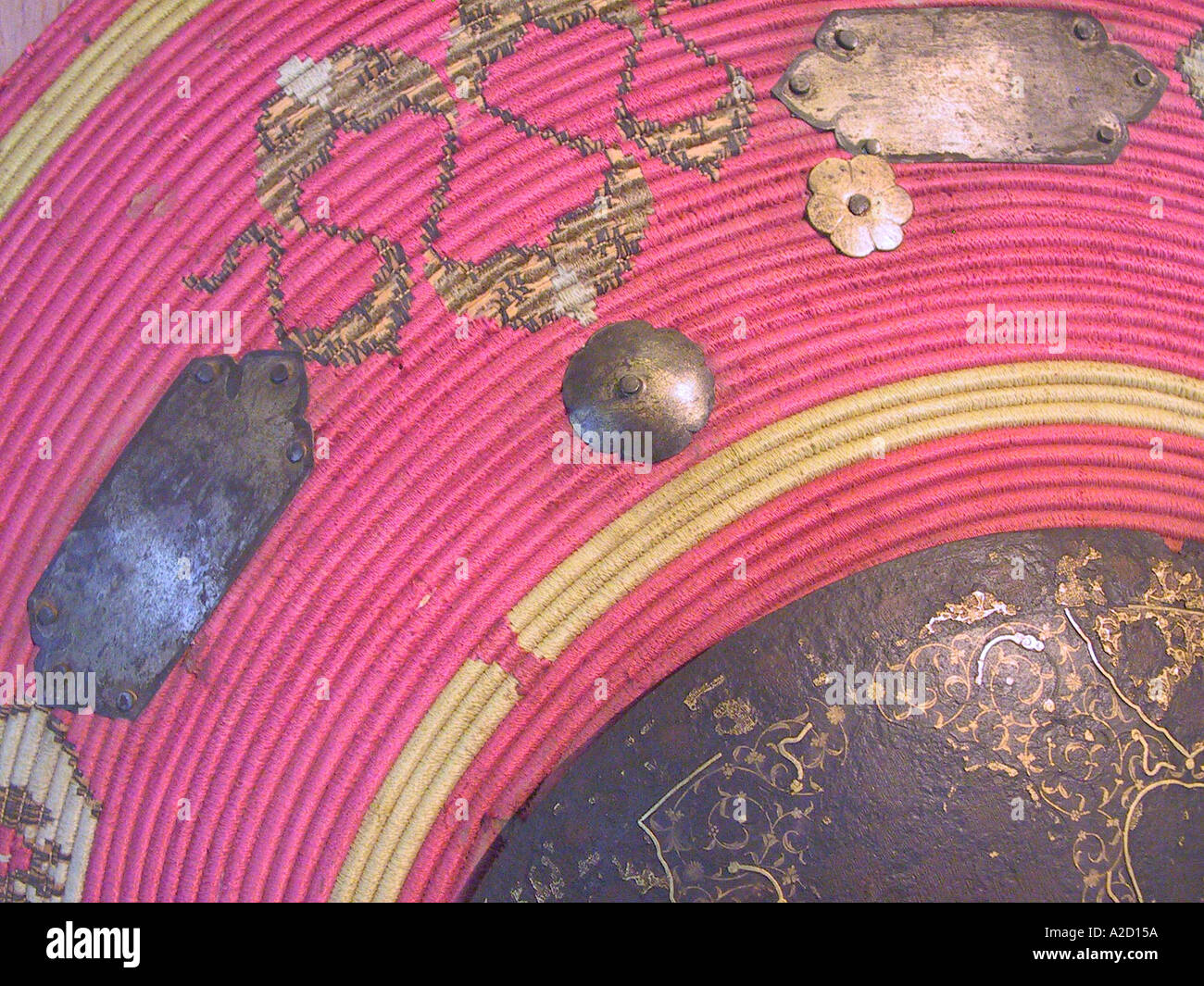 Ottoman ceremonial shield Stock Photo - Alamy