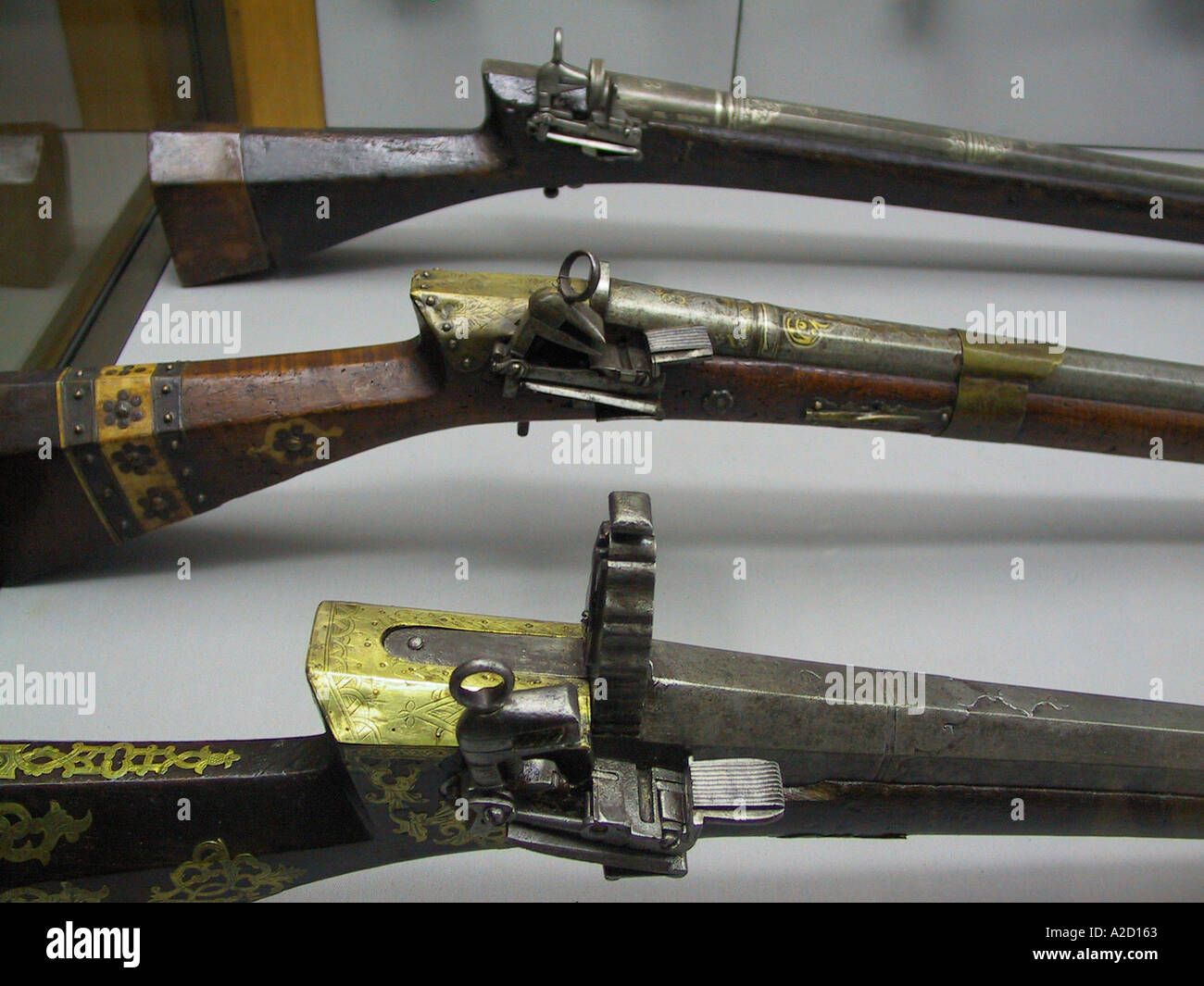 Ottoman flintlock rifles Stock Photo - Alamy