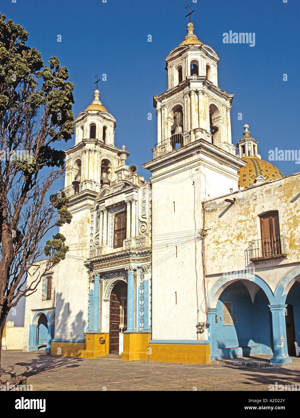 Cholula Puebla State Mexico Stock Photo - Alamy