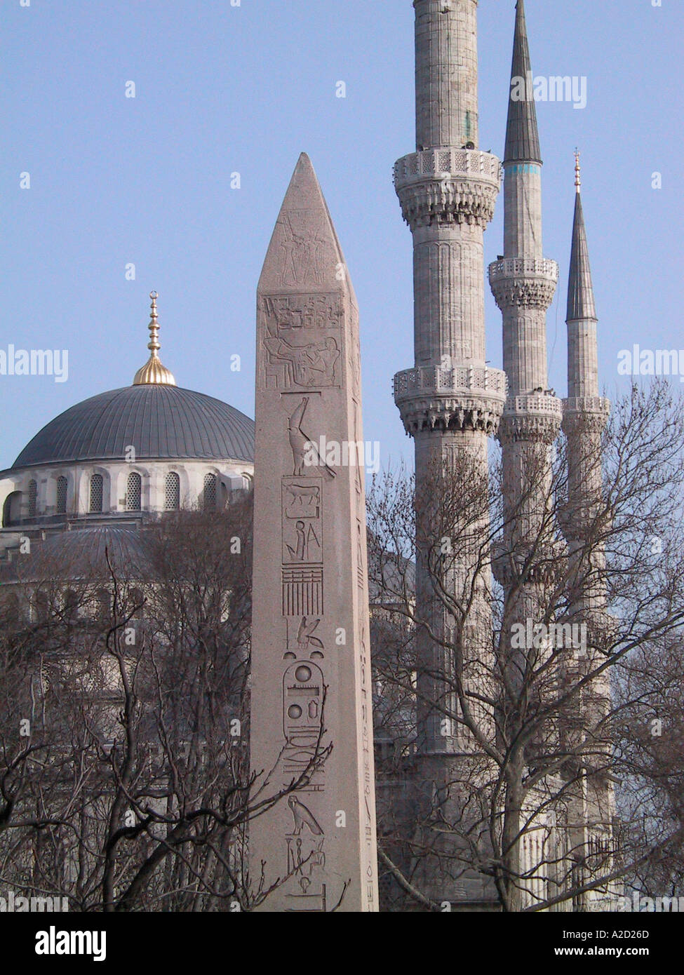 Egyptian Obelisk built in 1500 BC brought from Luxor by Emperor ...