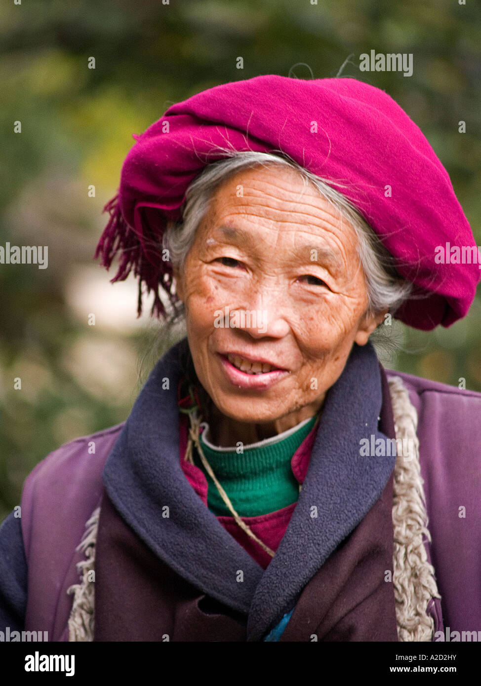 Eastern Tibetan woman Yongzhi China Stock Photo - Alamy