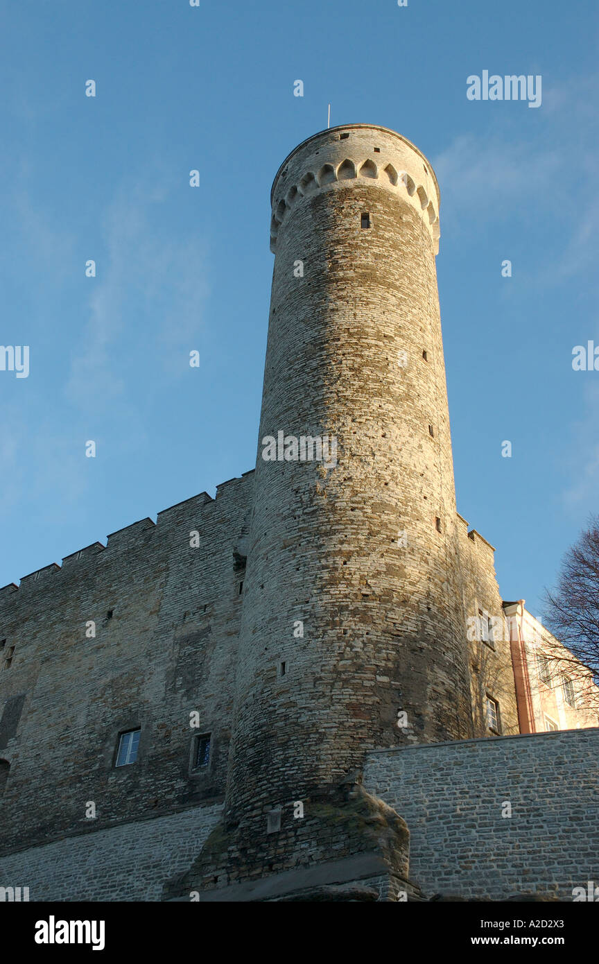Pikk Hermann Tower Toompea Castle parliament building Stock Photo - Alamy