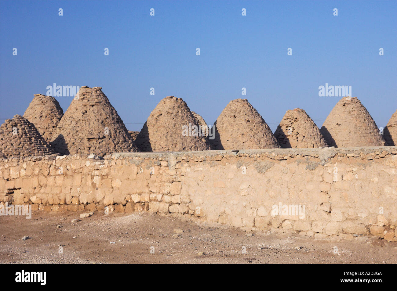 Typical bee hive shaped homes in the village of Harran Turkey Stock ...