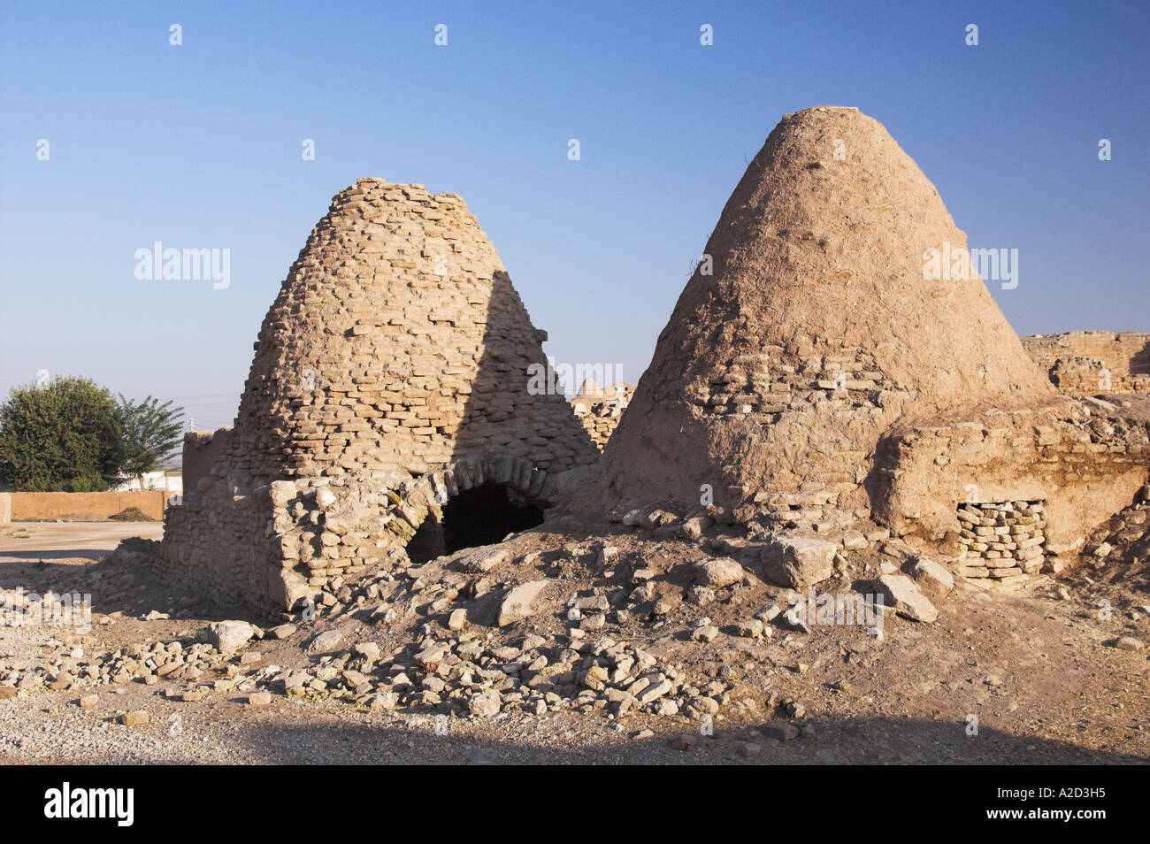 Typical bee hive shaped homes in the village of Harran Turkey Stock ...