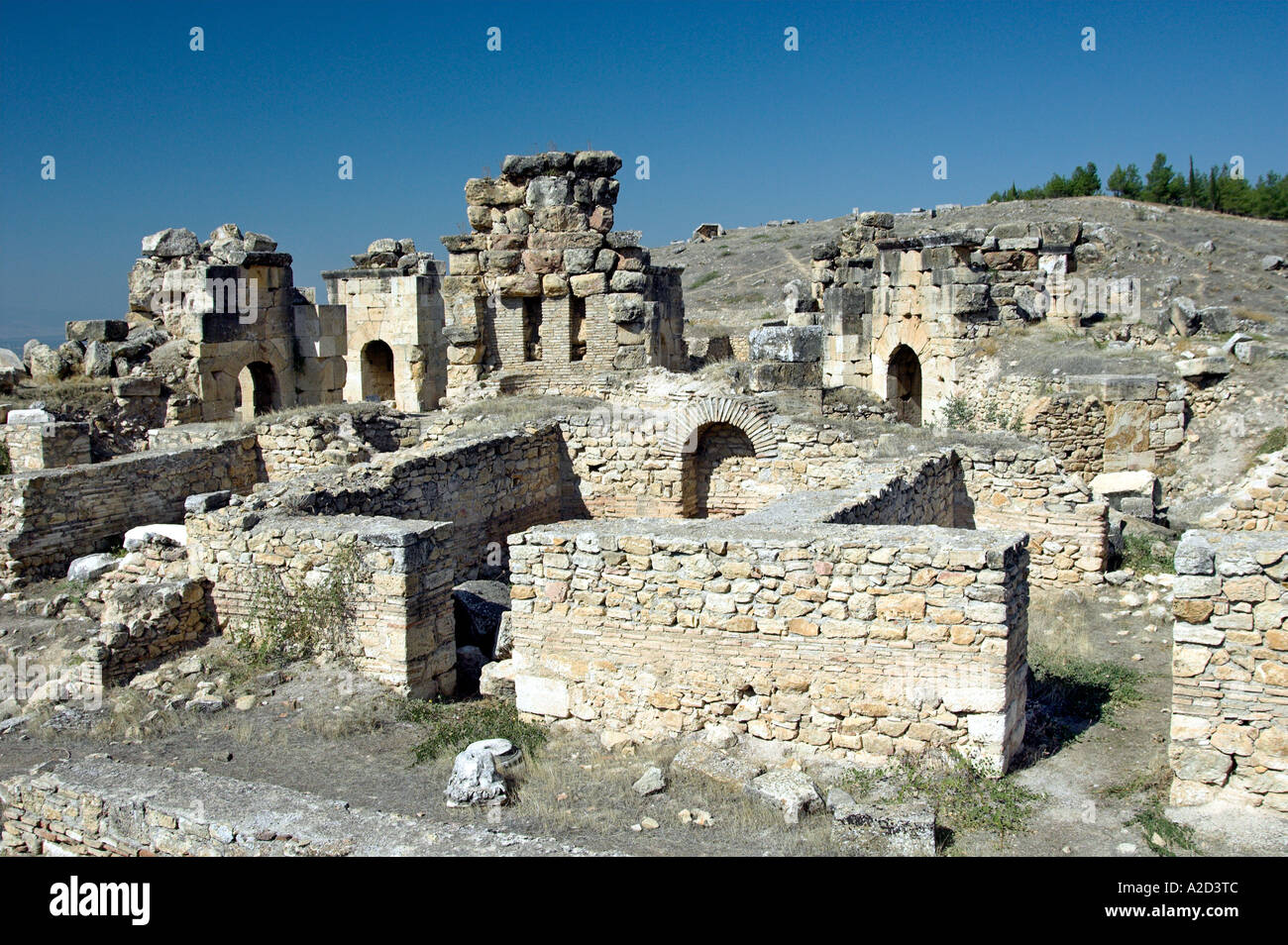 Martyrium of St Philip the Apostle in the ruins of Hierapolis Turkey ...