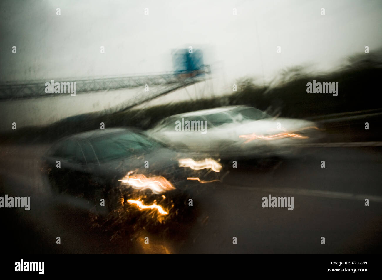 Cars speeding dangerous hi-res stock photography and images - Alamy