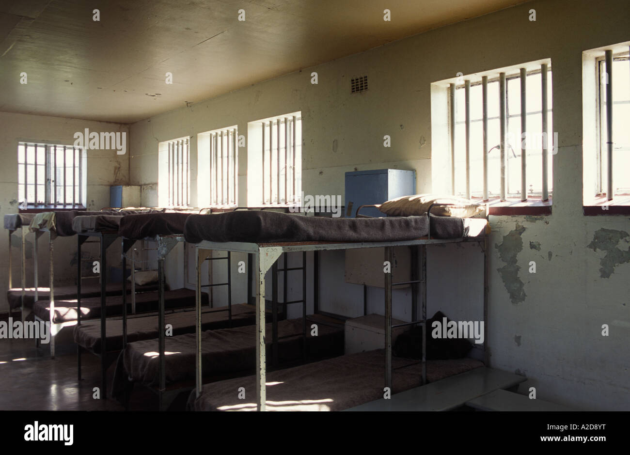 prison cell, Robben Island, Cape Town, South Africa Stock Photo - Alamy