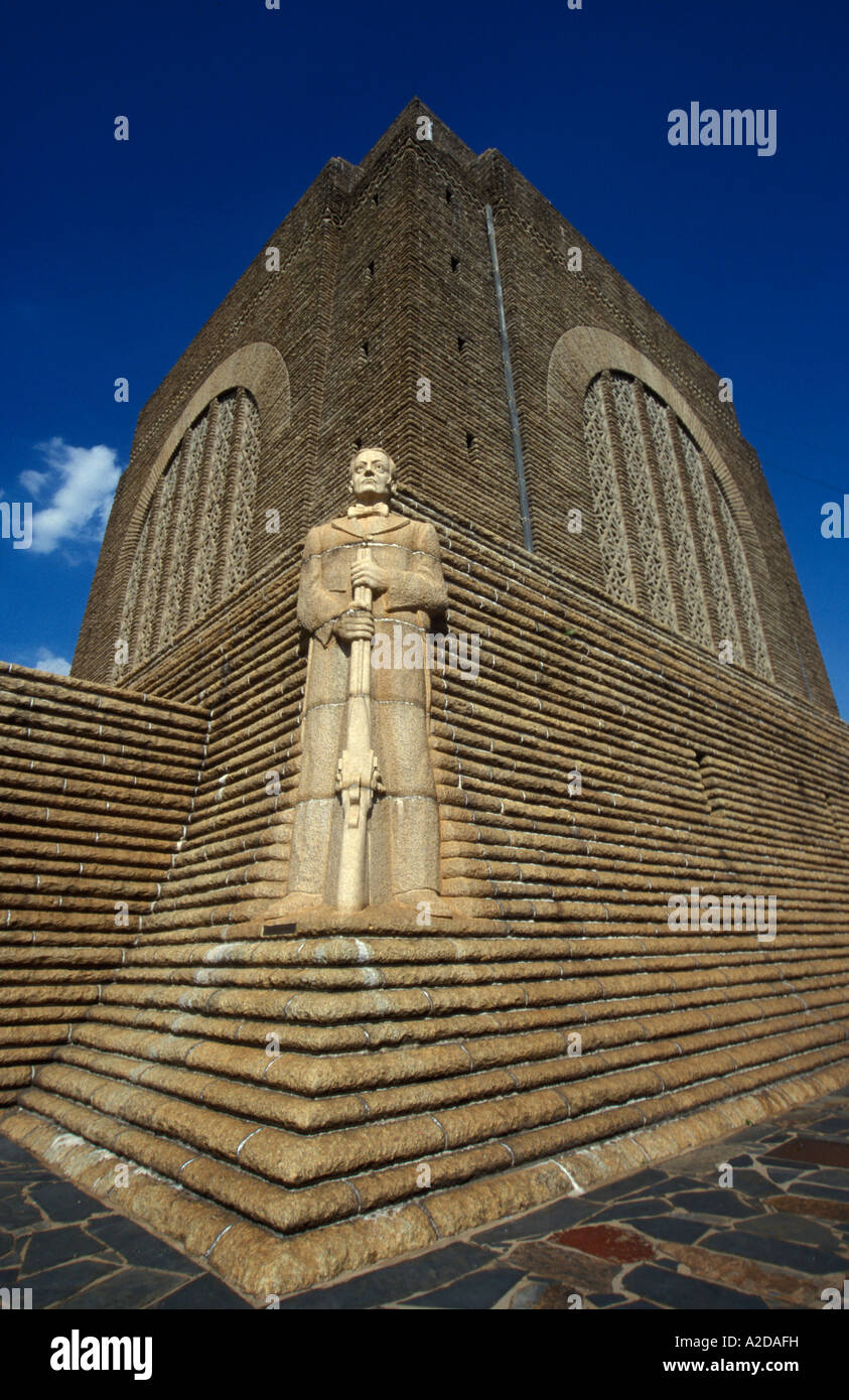 statue of Andries Pretorius Voortrekker monument Pretoria South Africa ...