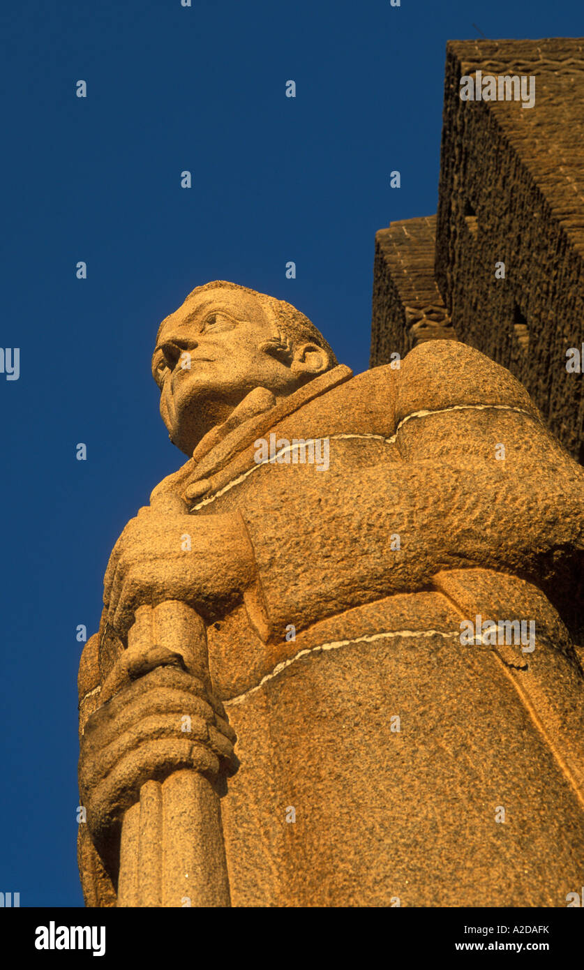 statue of Andries Pretorius Voortrekker monument Pretoria South Africa ...