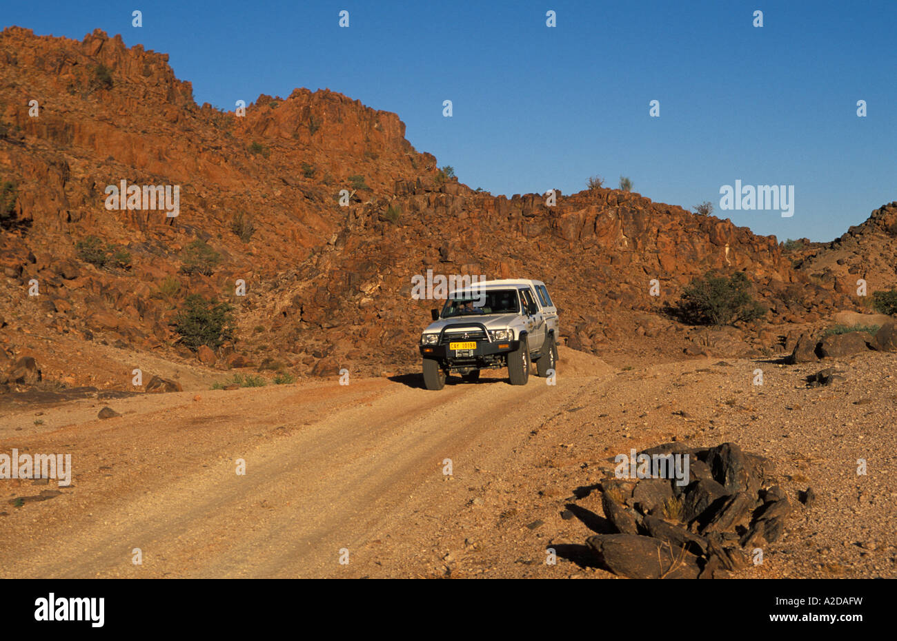 Four wheel drive track Riemvasmaak Northern Cape South Africa Stock ...
