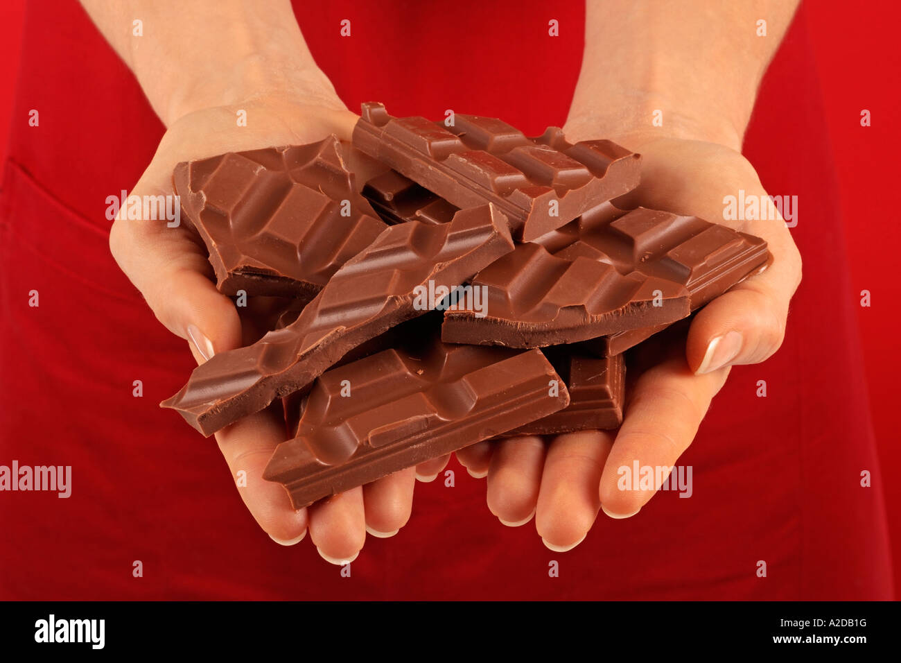 Persons hand holding pieces hi-res stock photography and images - Alamy
