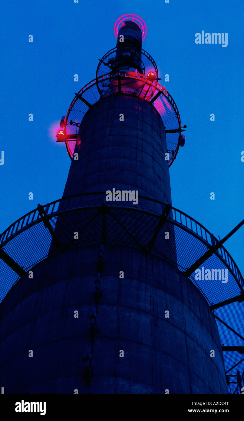 Munich tower at dusk, low angle view, Munich, Germany Stock Photo - Alamy