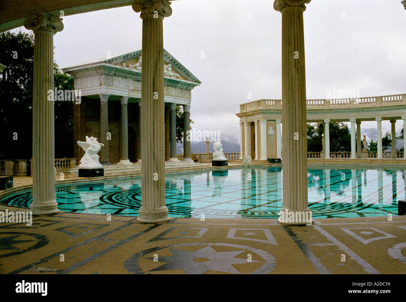 Neptune Pool in Hearst Castle California USA Stock Photo - Alamy