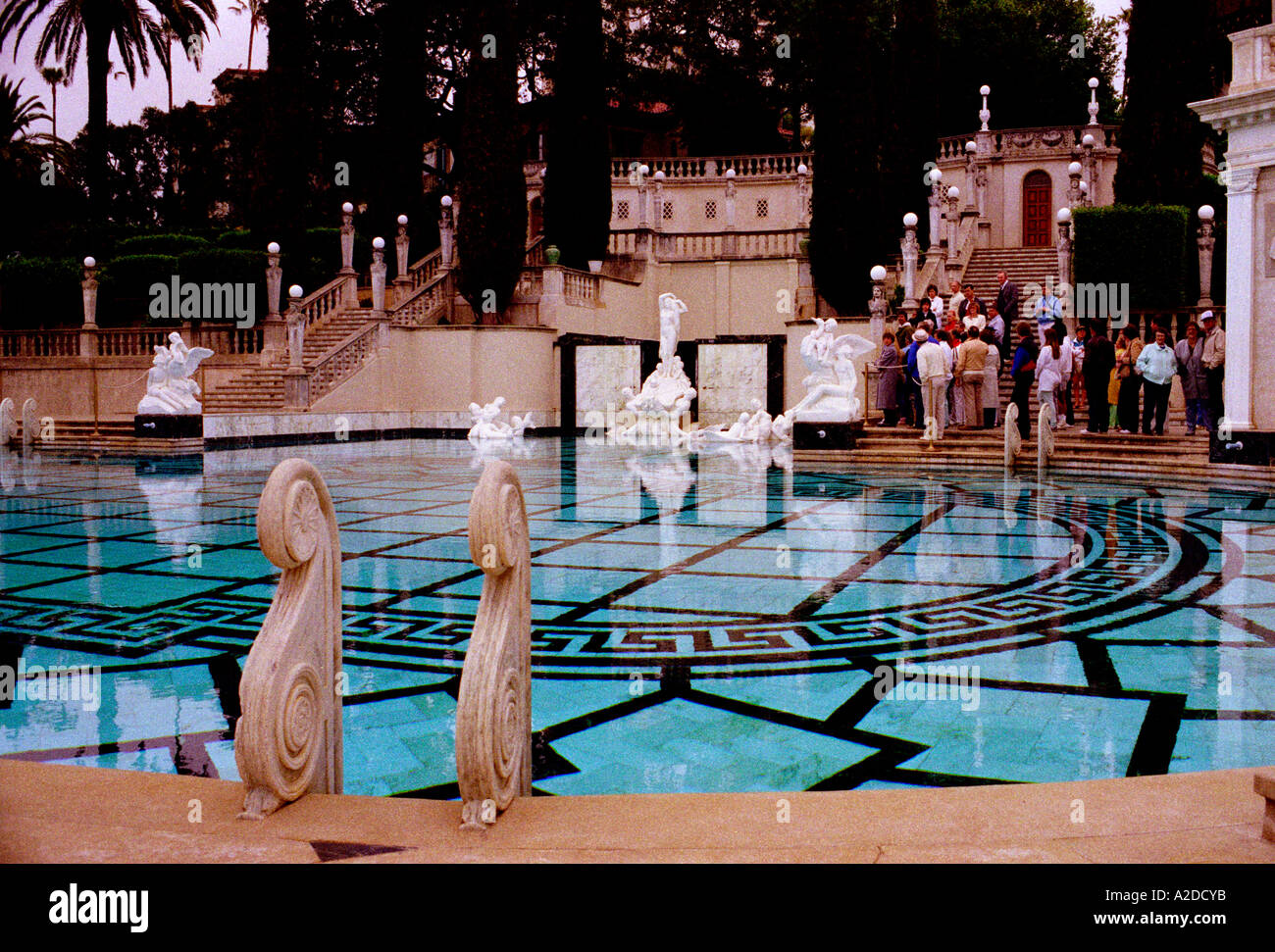Neptune Pool in Hearst Castle California USA Stock Photo - Alamy