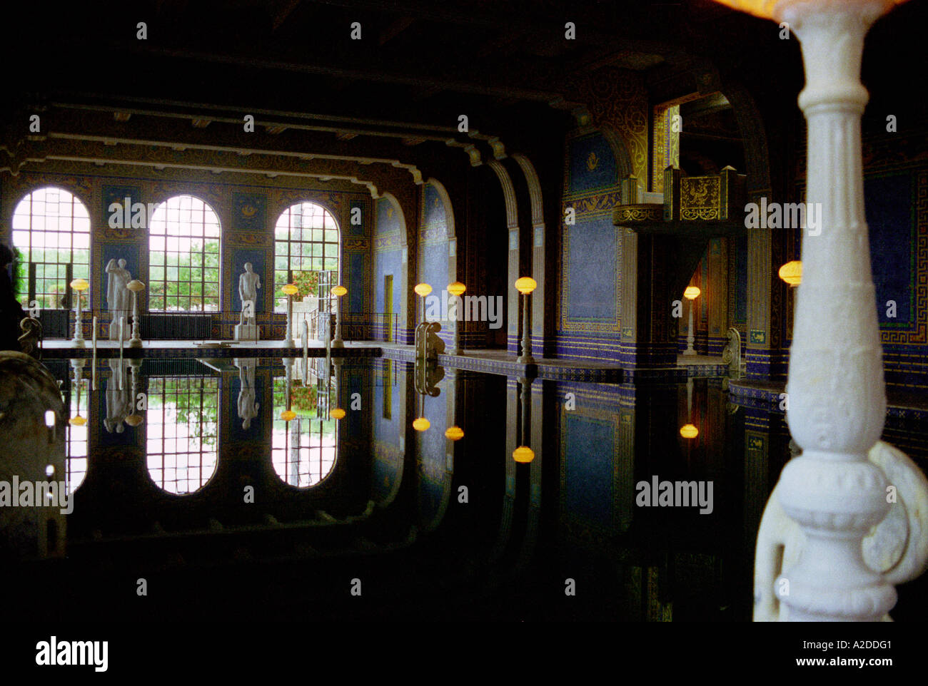 Roman Pool in Hearst Castle California USA Stock Photo - Alamy