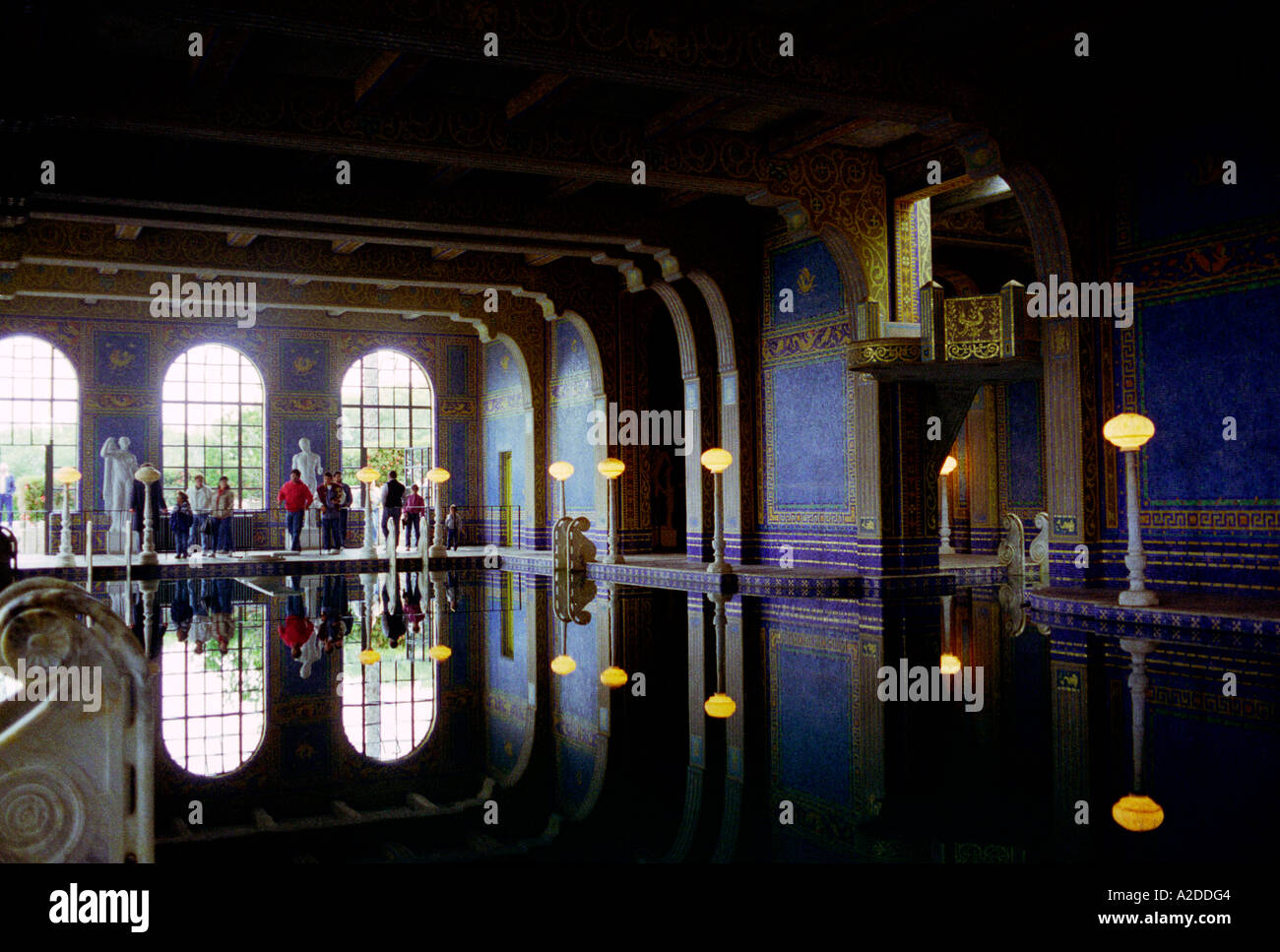 The roman indoor pool of the hearst castle hi-res stock photography and ...