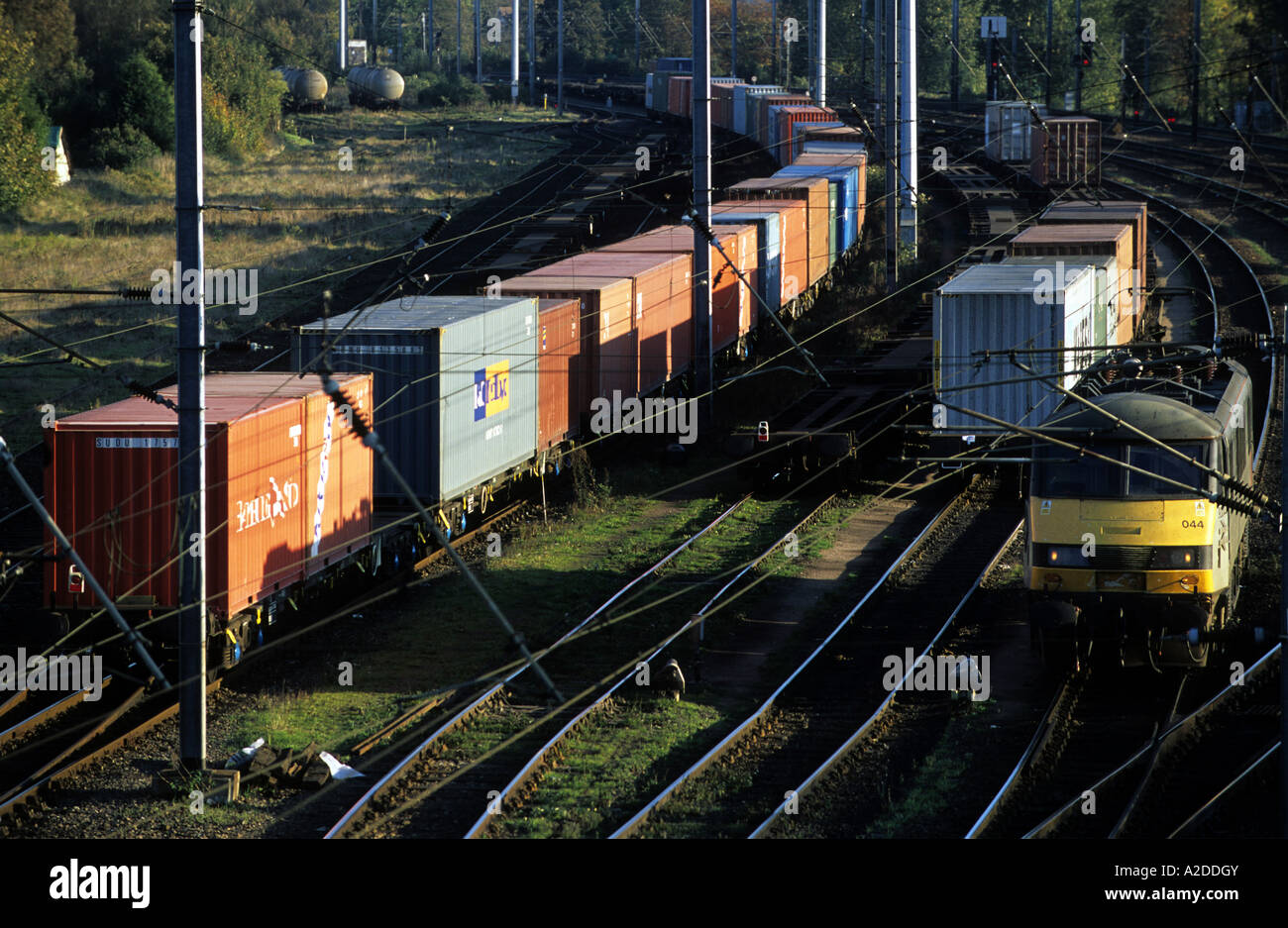 Freightliner locomotive ipswich suffolk uk hi-res stock photography and ...