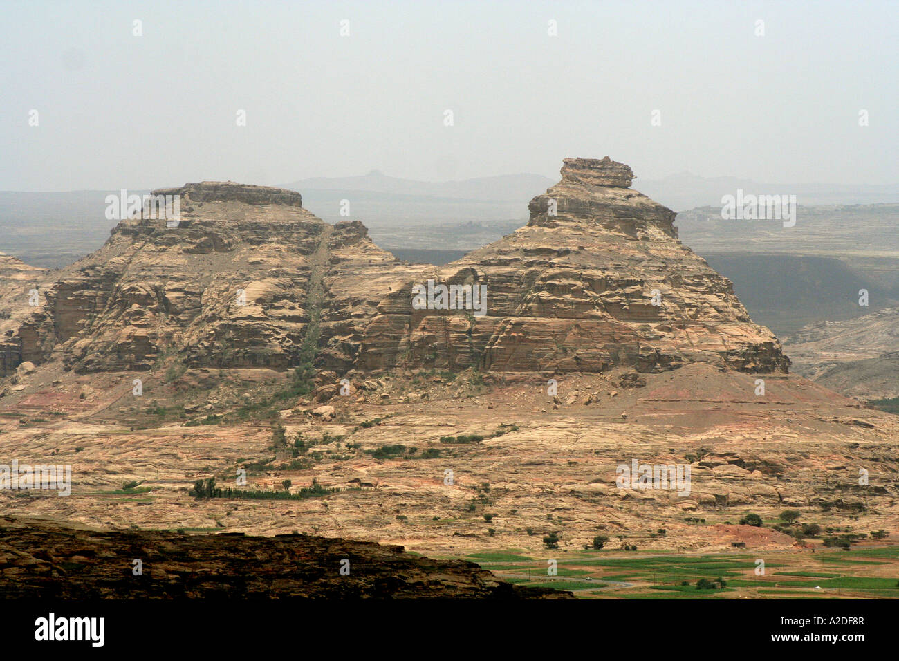 Scenery Shibam region Yemen Stock Photo - Alamy