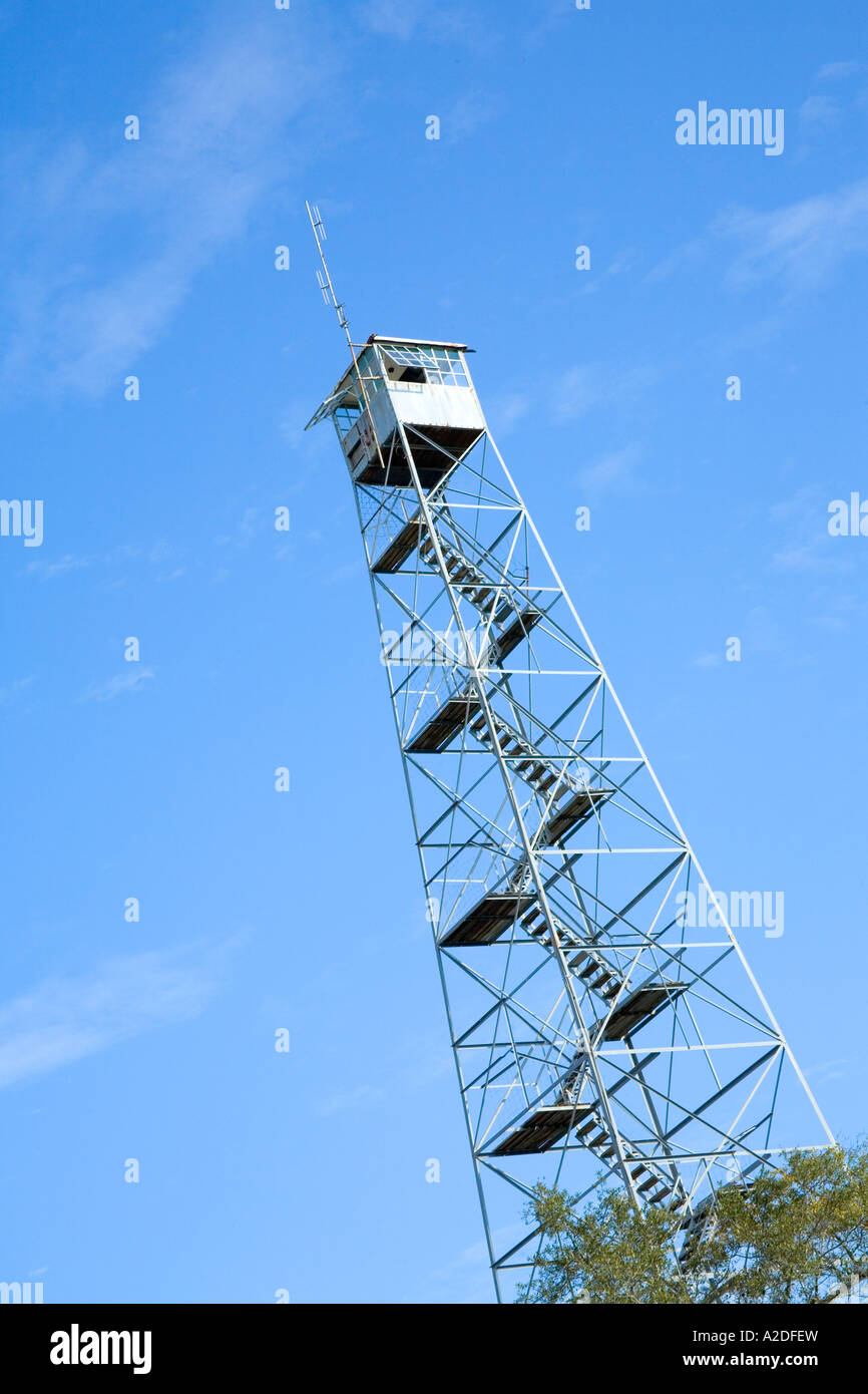 A lookout fire tower in Polk County, Florida, USA Stock Photo - Alamy