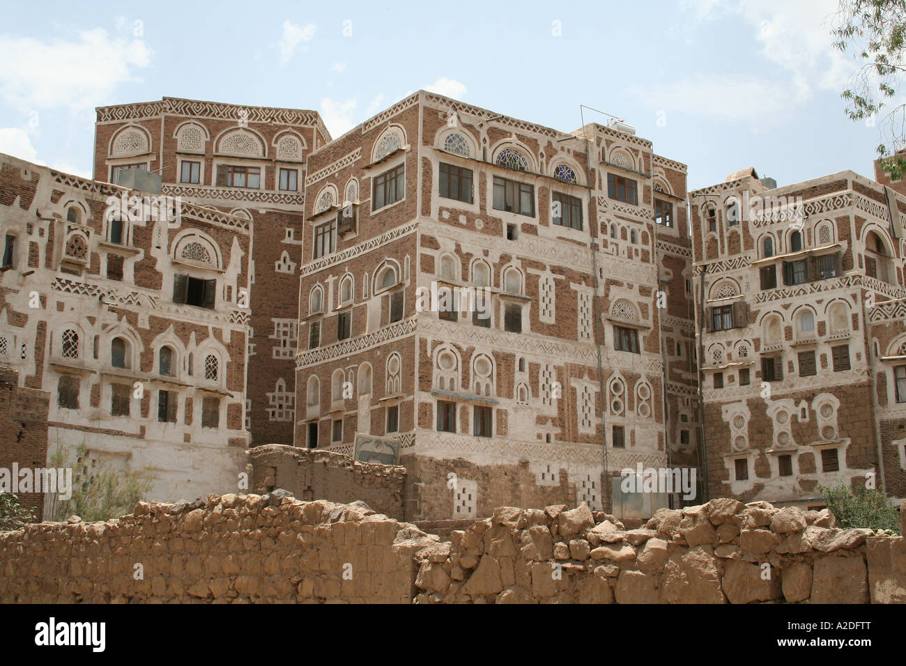 Building Shibam Yemen Stock Photo - Alamy