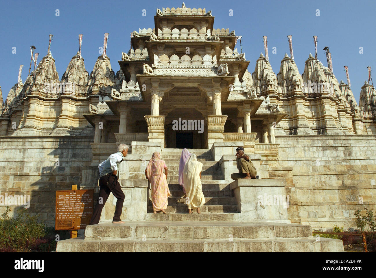 Jain temple at Ranakpur Rajasthan India Stock Photo - Alamy