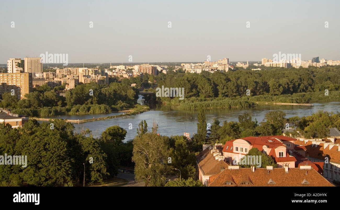 Warsaw across the river hi-res stock photography and images - Alamy