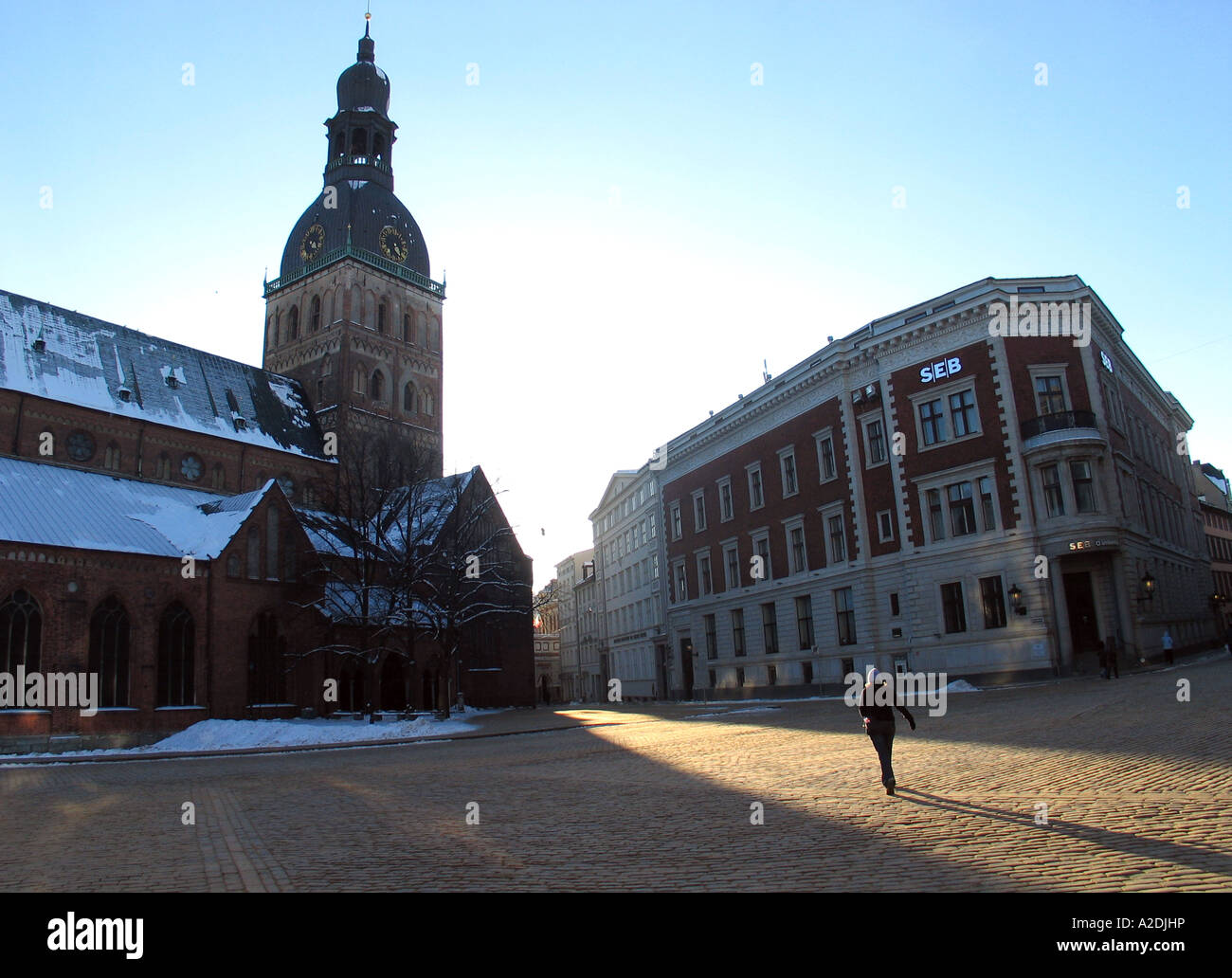 Riga s cathedral Latvia on the city s Doma laukums Cathedral Square ...