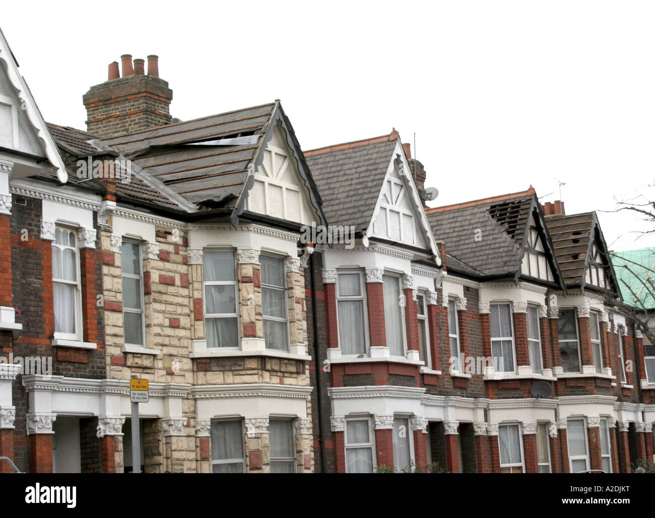 A tornado ripped through several streets in north-west London in ...