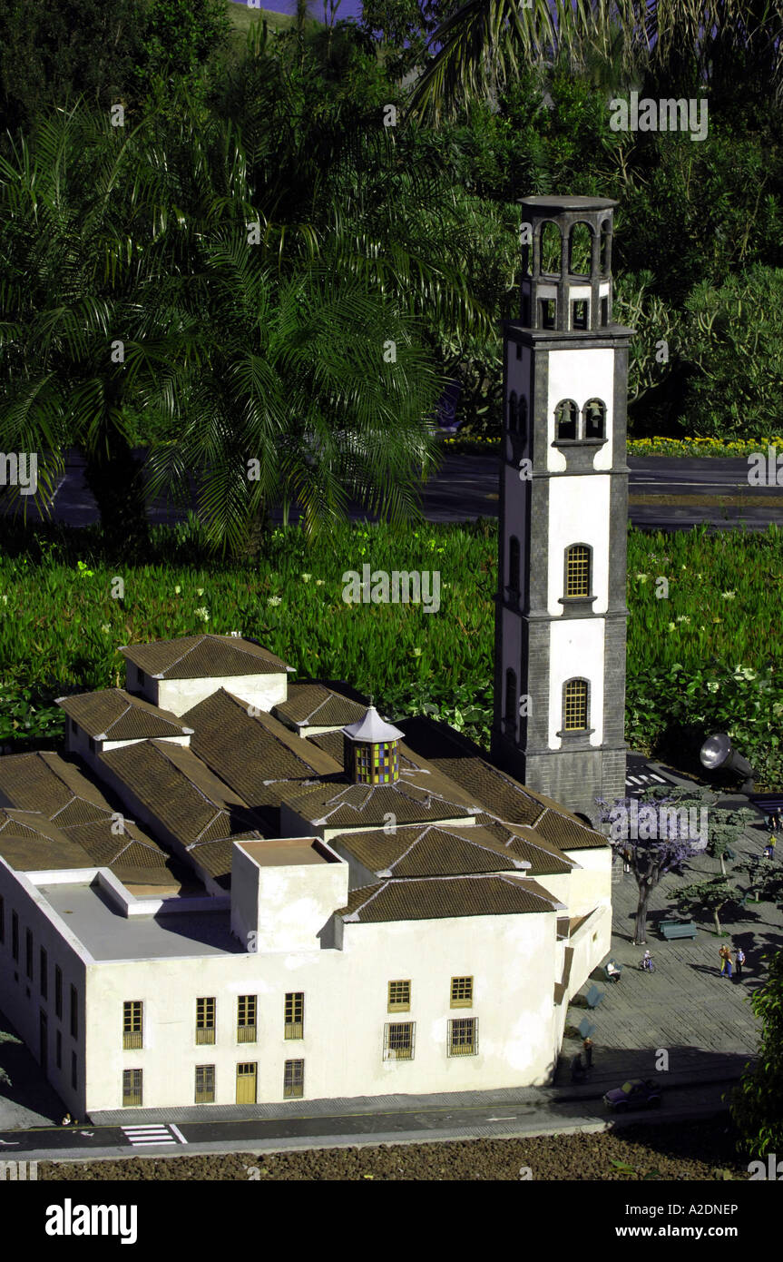 small building model pueblo chico canary islands islas canarias african ...