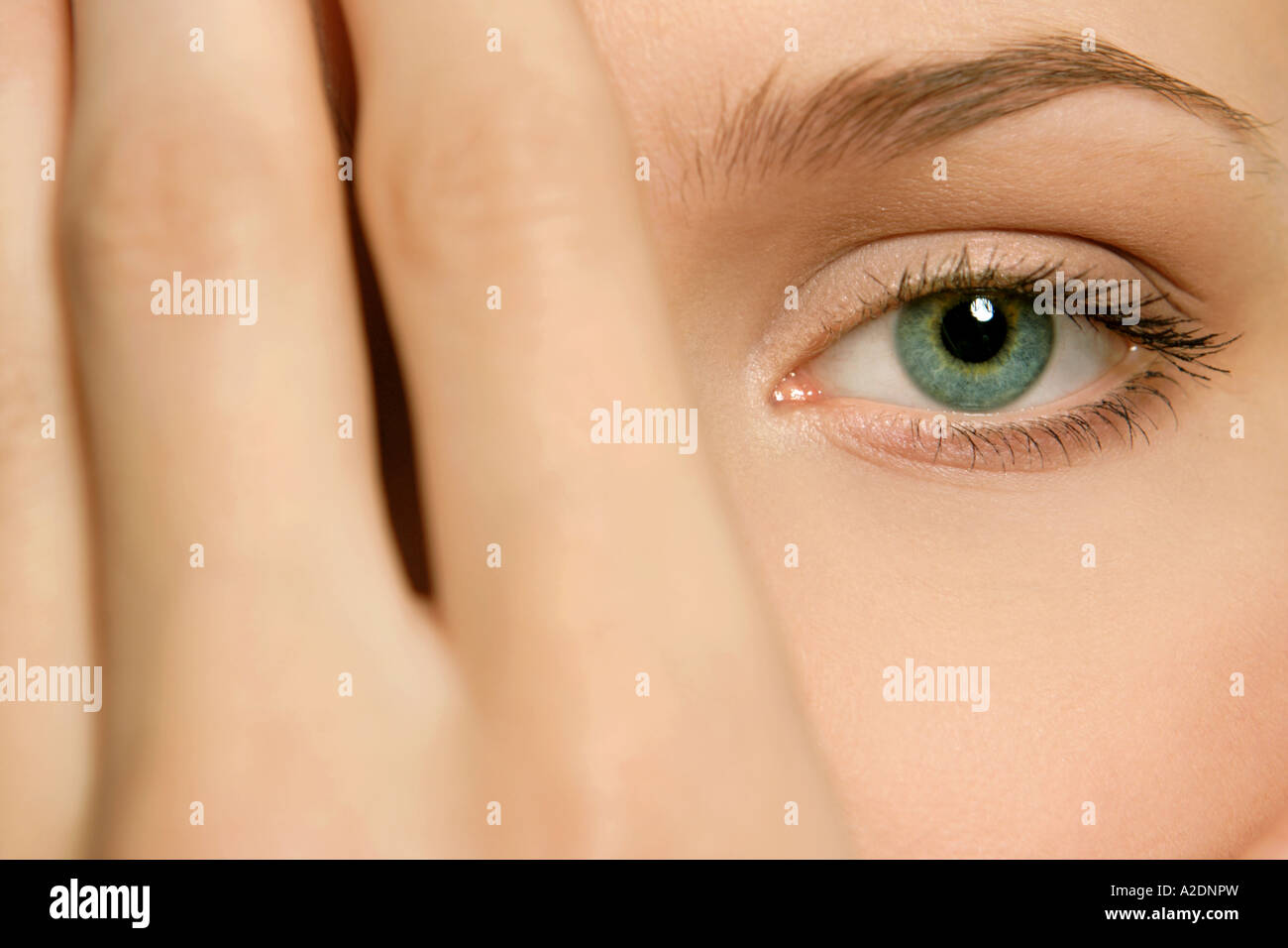 Hand cover hi-res stock photography and images - Alamy