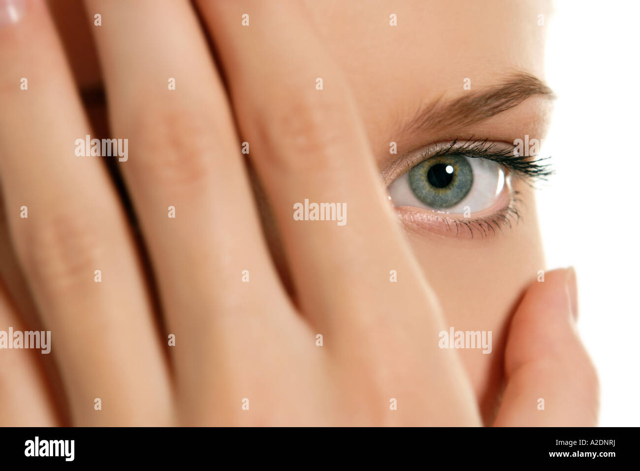 Hand cover hi-res stock photography and images - Alamy