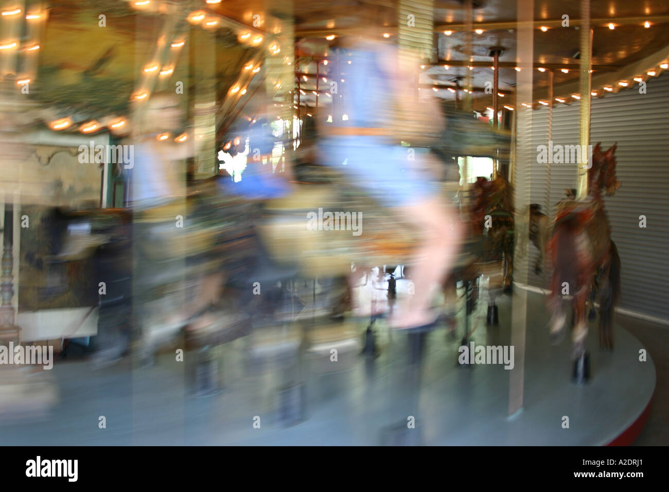 Carousel Merry Go Round at Griffith Park in Los Angeles California ...