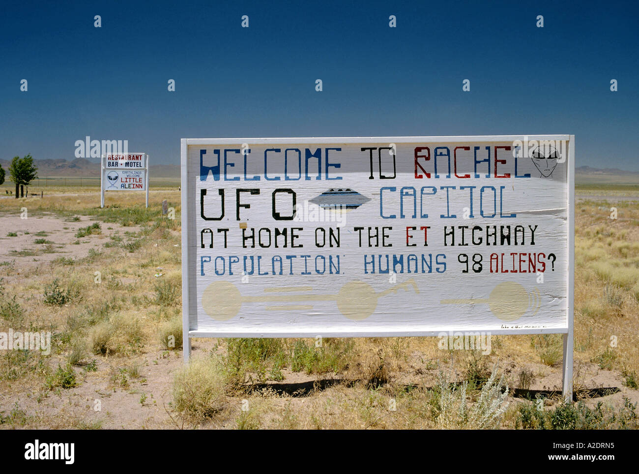 Rachel nevada area 51 hi-res stock photography and images - Alamy