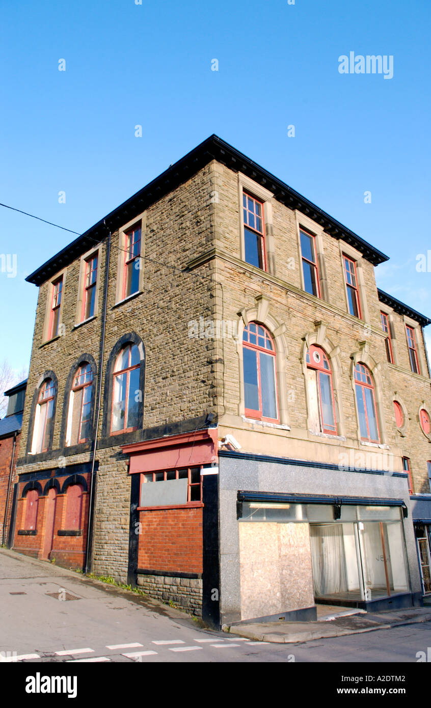 urban decay uk Derelict former Abersychan Cooperative building Torfaen ...