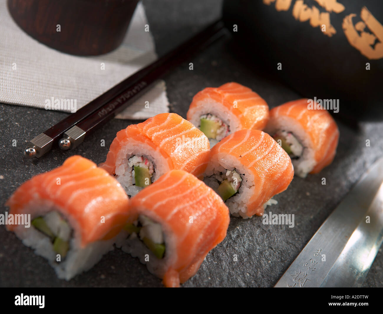 Avocado crab maki hi-res stock photography and images - Alamy