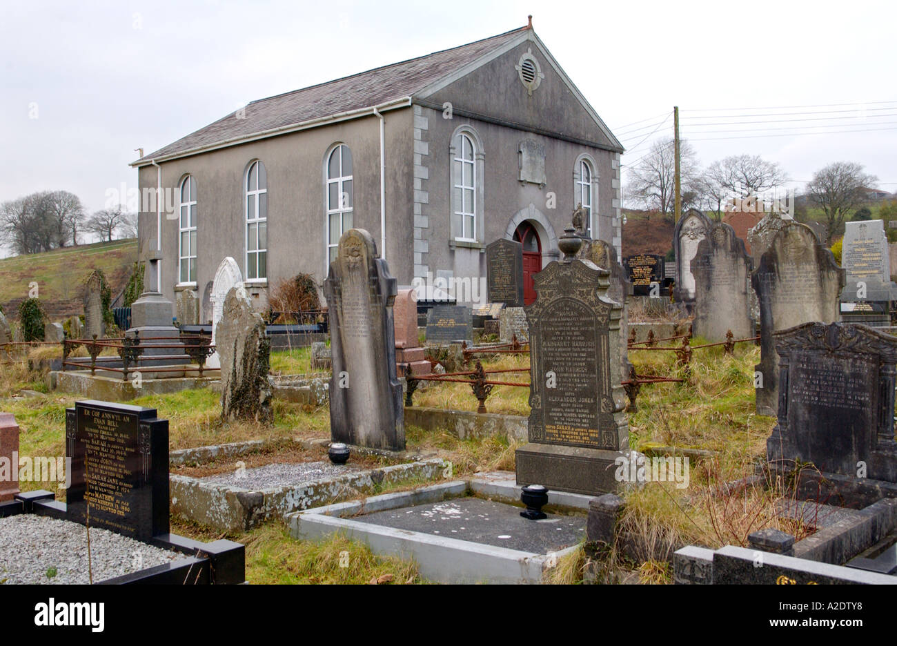 Nebo chapel dated 1857 felindre hi-res stock photography and images - Alamy