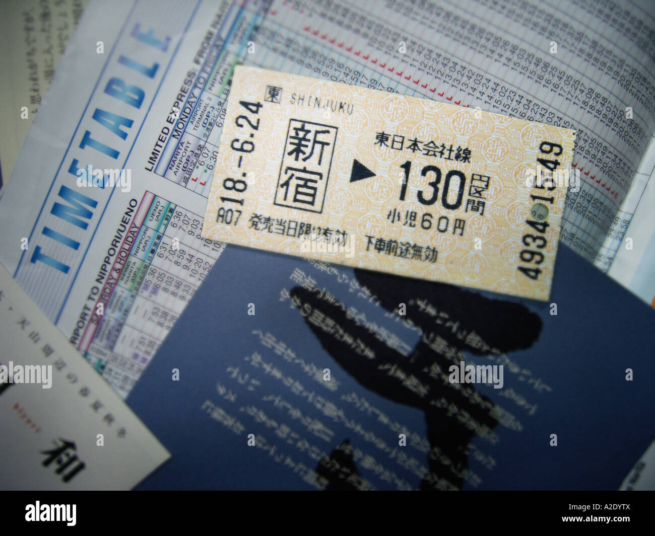 Subway ticket hi-res stock photography and images - Alamy