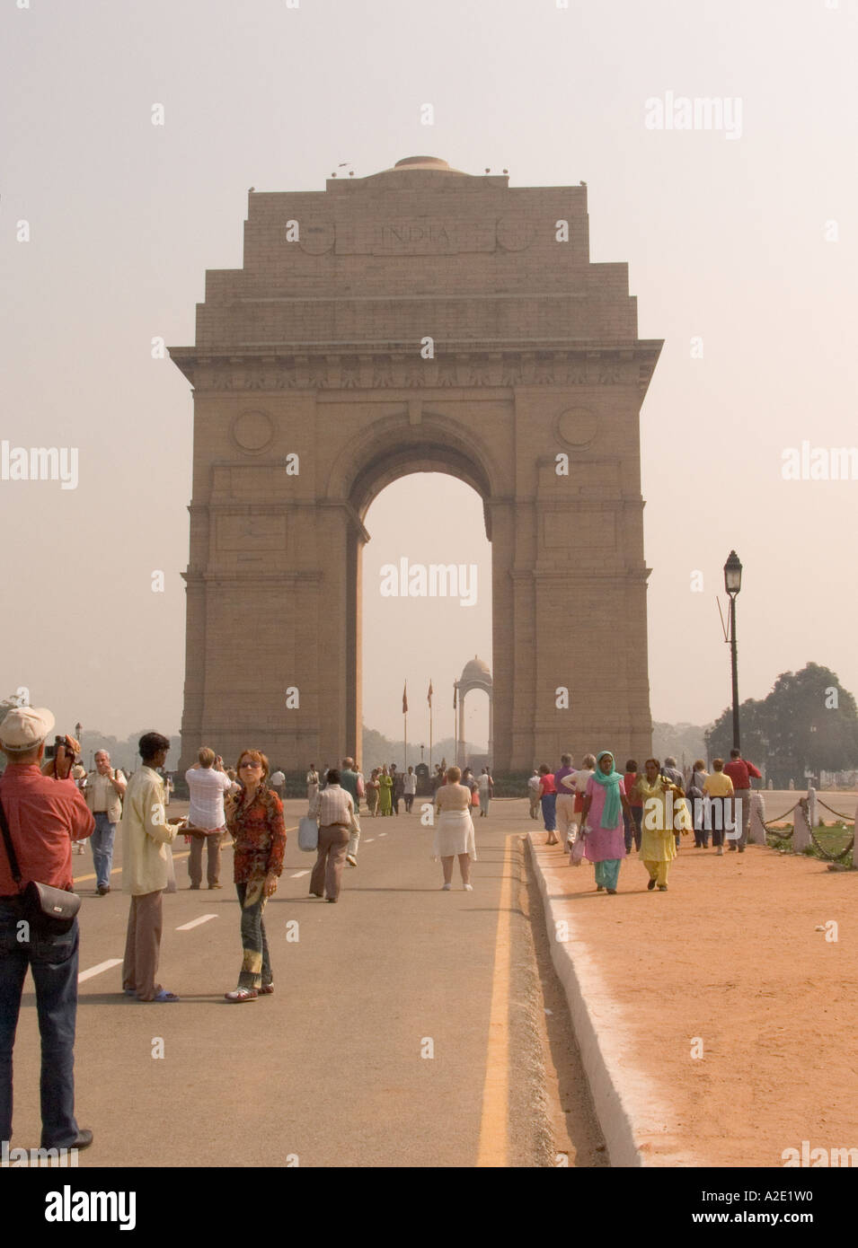 DELHI INDIA ASIA November India Gate the World War 1 memorial arch ...
