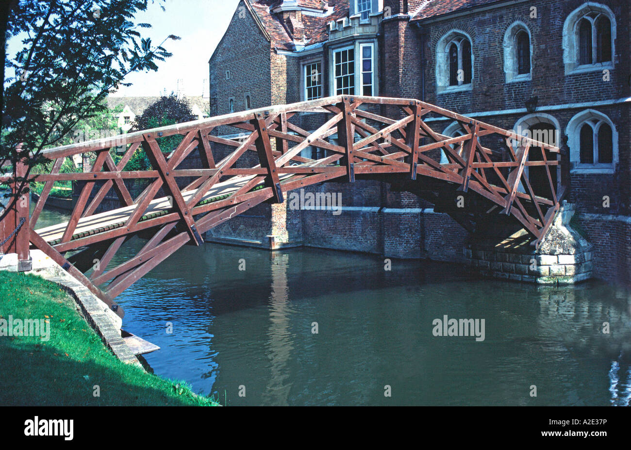 The so-called Mathematical Bridge, Queens' College, Cambridge ...