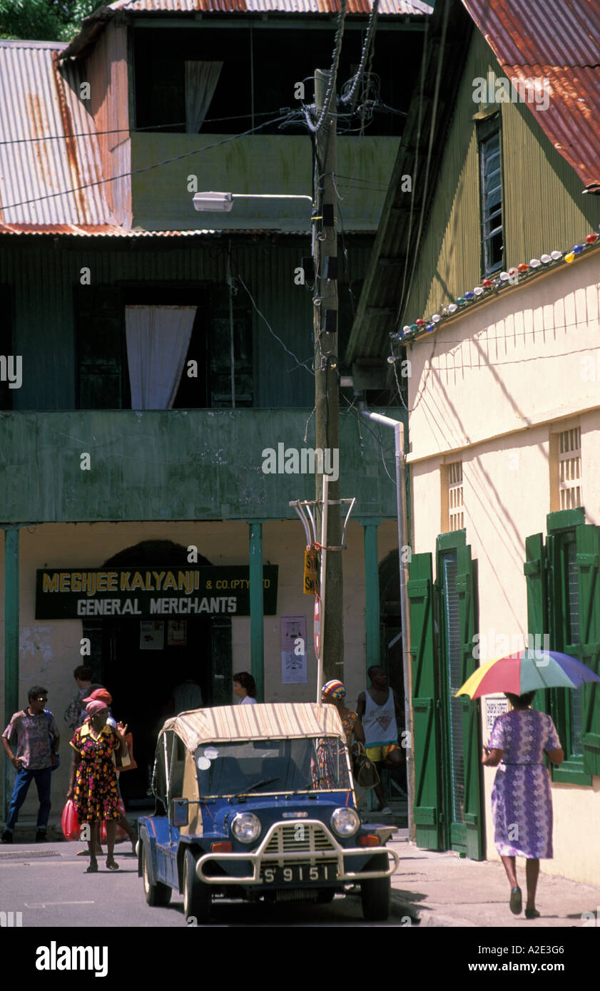 Victoria seychelles street scene hi-res stock photography and images ...