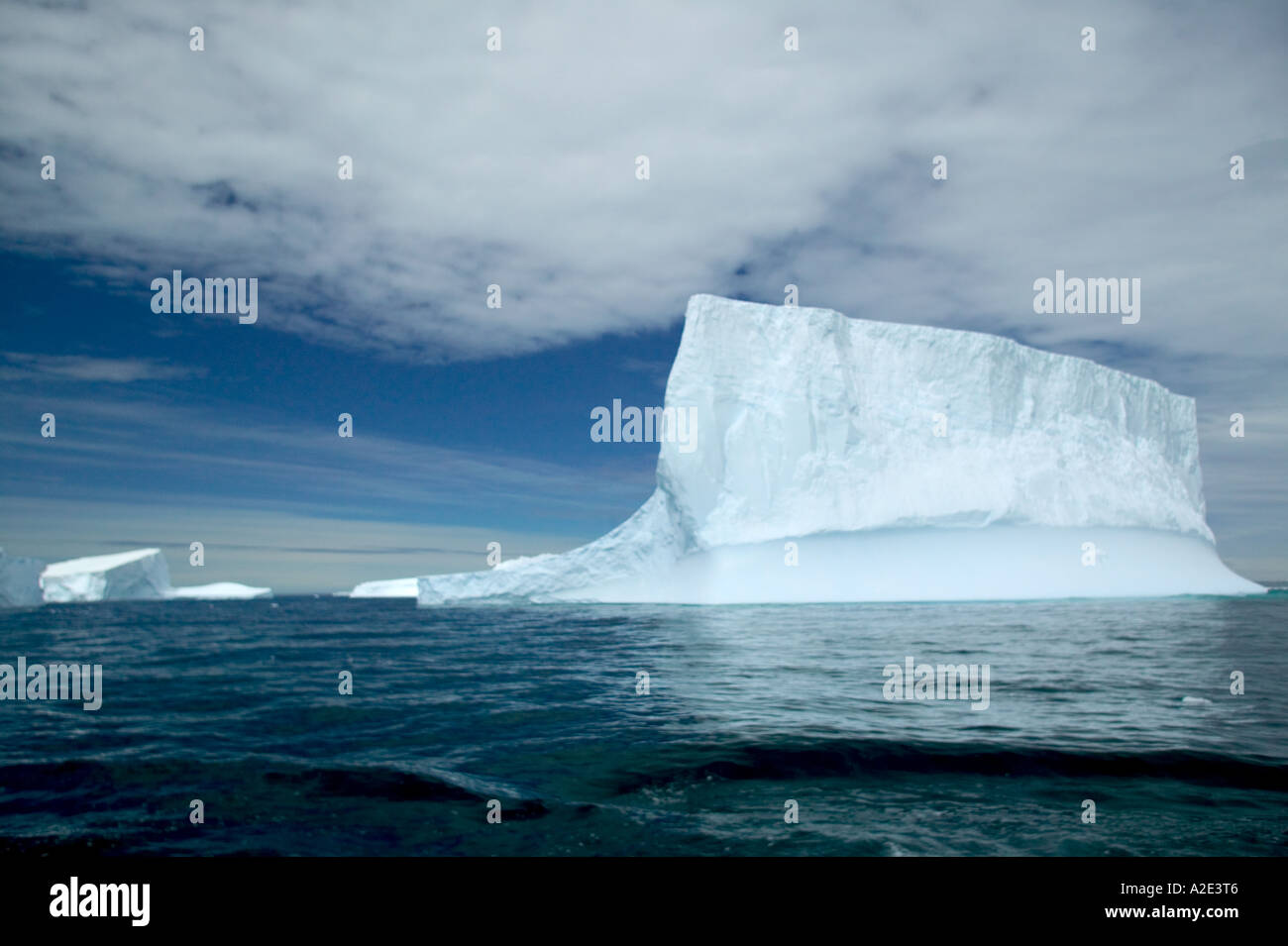 Ice Bergs off of the southern tip of South Georgia island Stock Photo ...