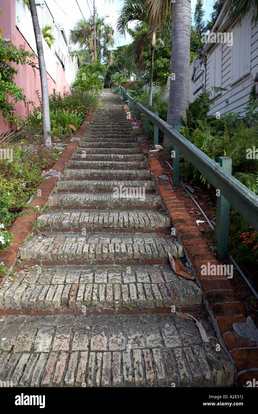 St thomas virgin islands 99 steps hi-res stock photography and images ...