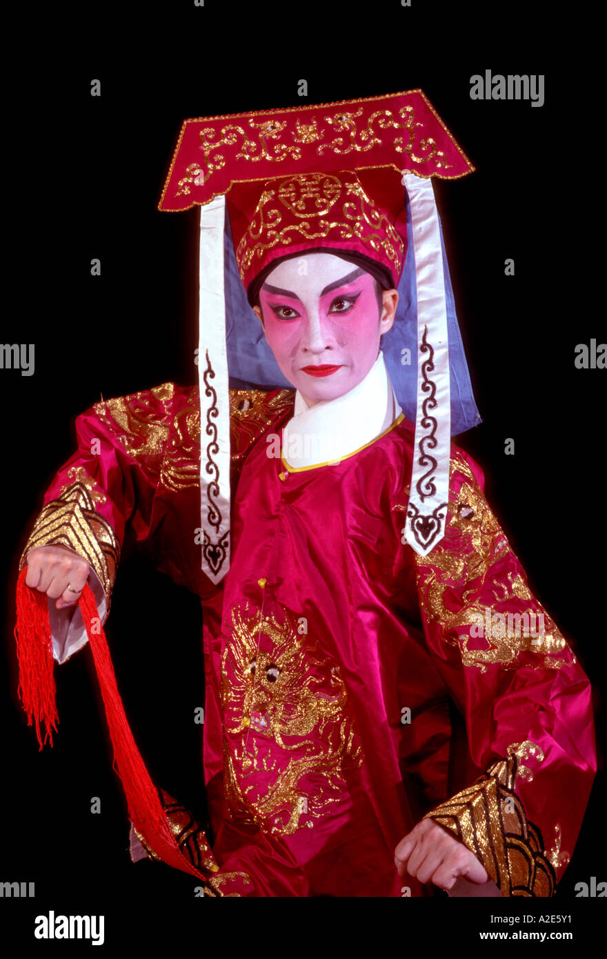 Actor From Yiu Ming Sing Cantonese Opera Group Stock Photo, 55% OFF