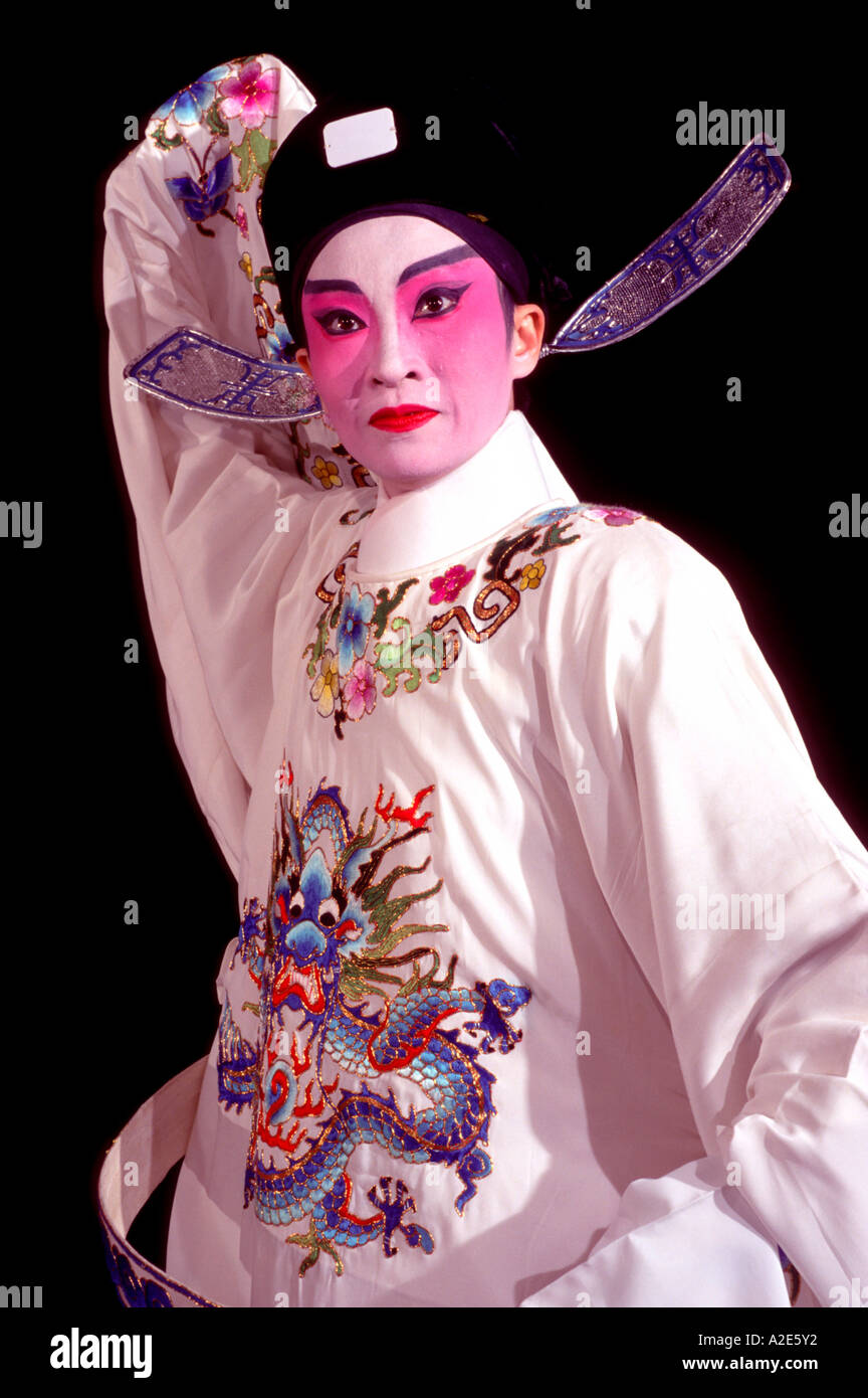 Actor From Yiu Ming Sing Cantonese Opera Group Stock Photo, 55% OFF