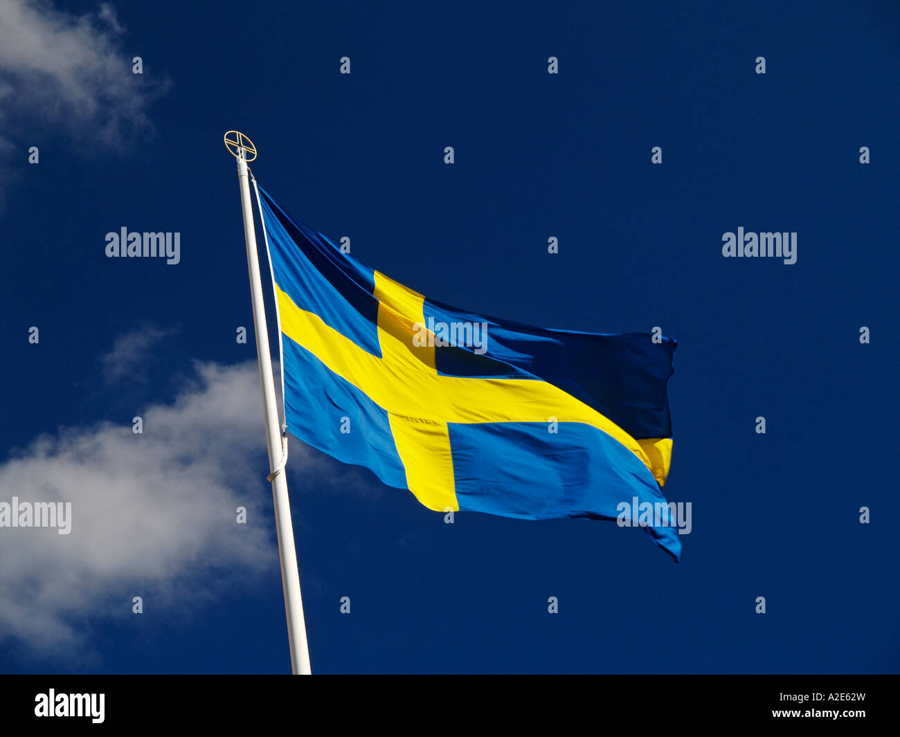 Swedish flag hi-res stock photography and images - Alamy