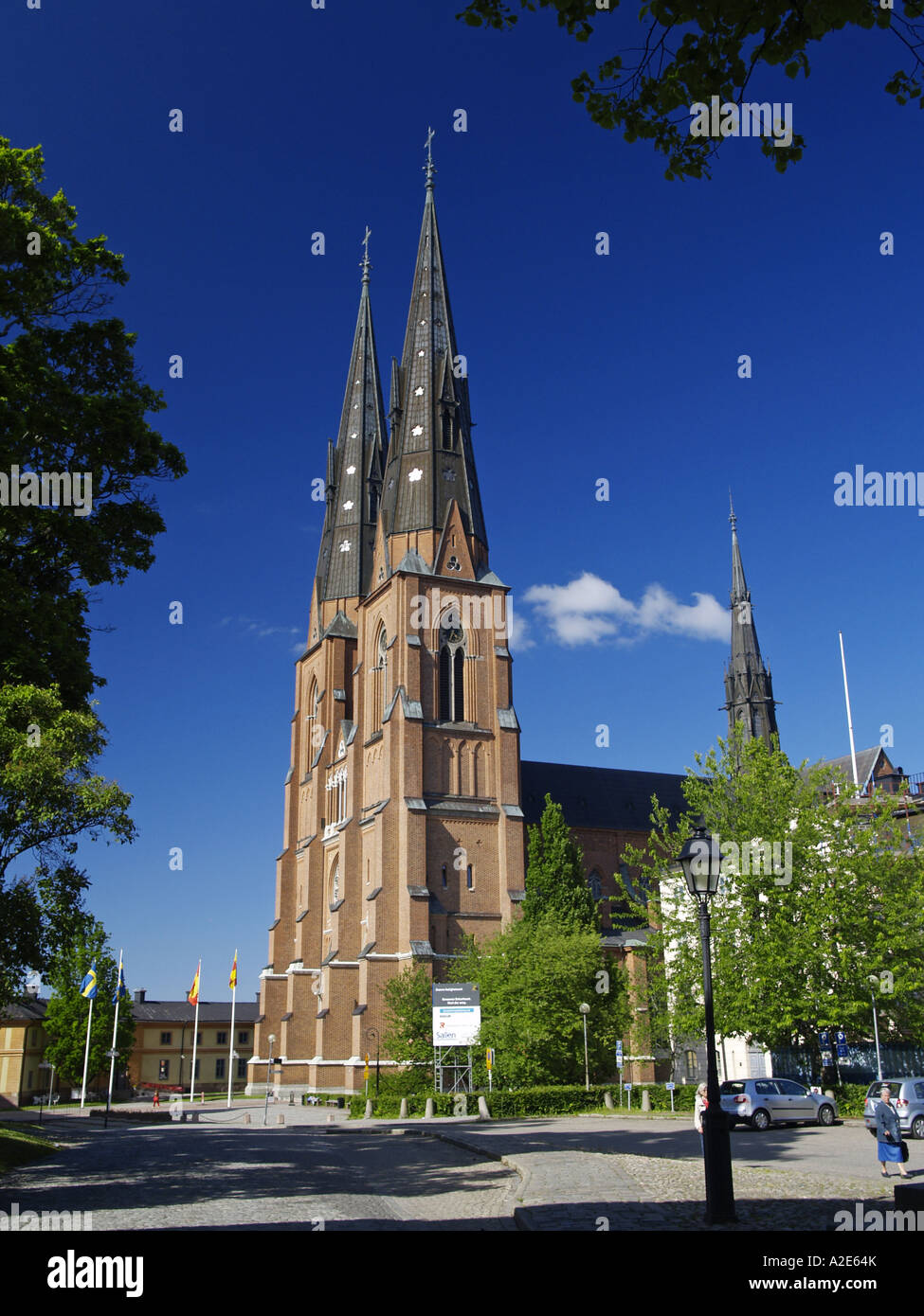 Uppsala, Domkyrkan, Cathedral Stock Photo - Alamy